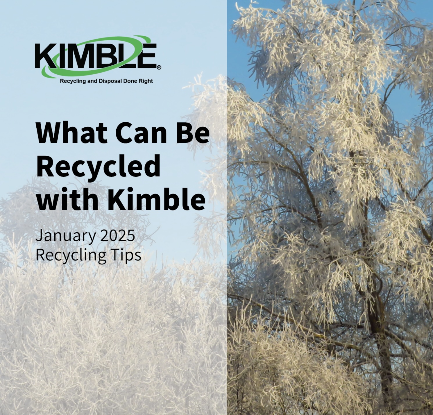 Recycling Tip Tuesday: What Can Be Recycled with Kimble