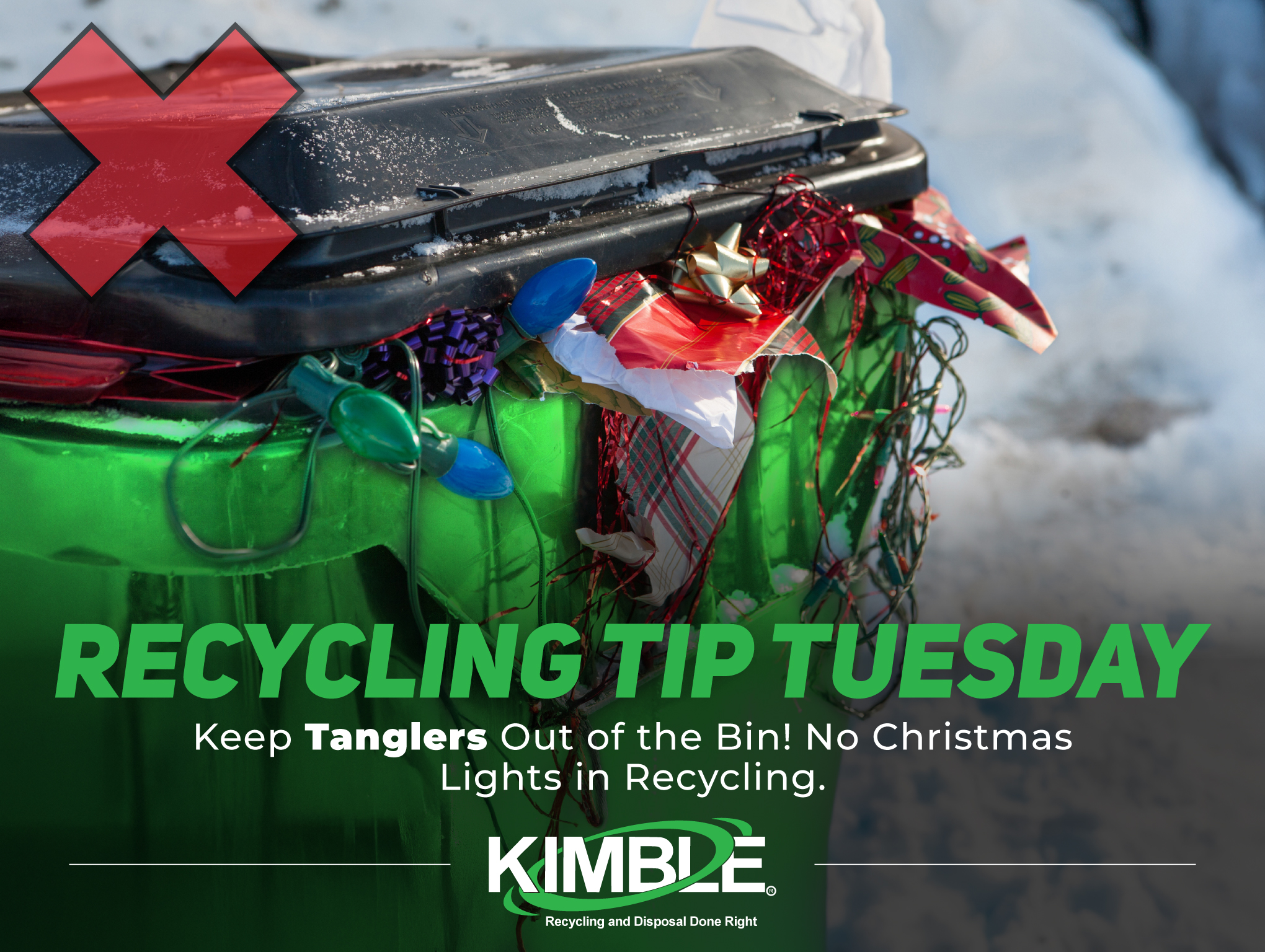 Recycling Tip Tuesdays: Keeping the Season Green and Clean